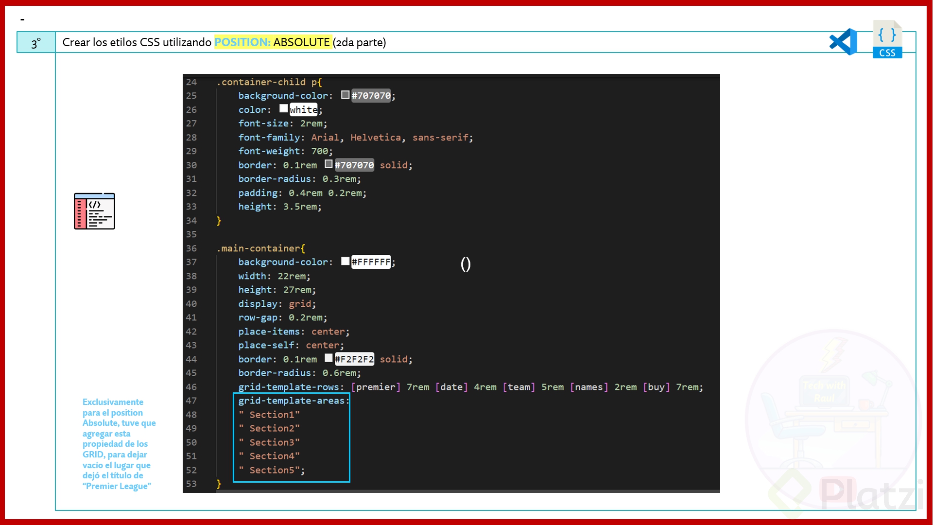 Utilizando la propiedad CSS Position: Relative y Absolute